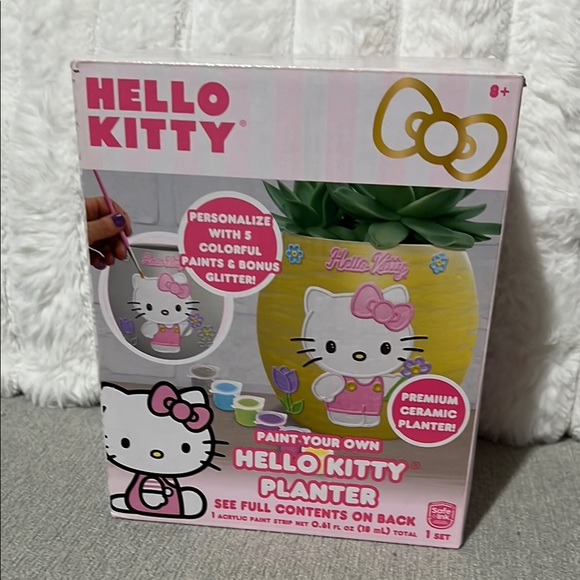 Hello Kitty | Other | Hello Kitty Ceramic Planter Kit | Poshmark